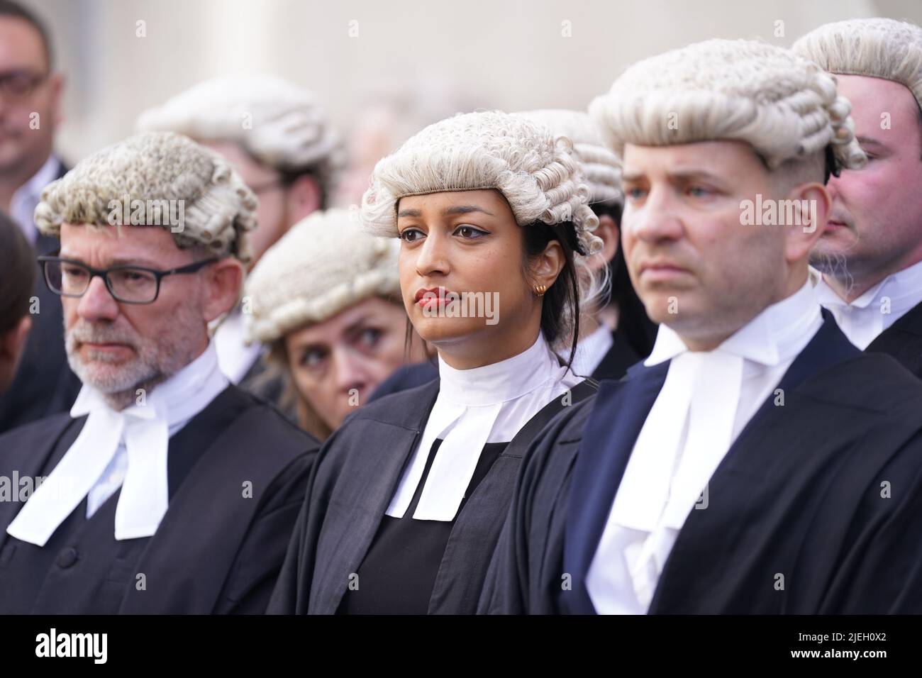 Criminal barristers from the Criminal Bar Association (CBA), which ...