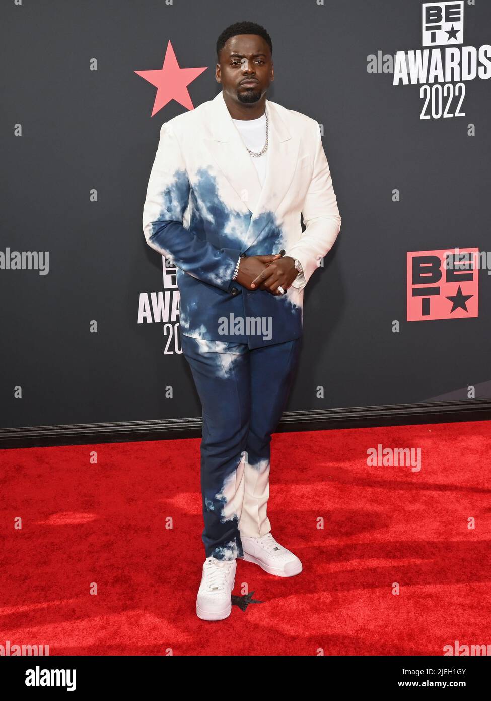 June 26, 2022, Los Angeles, USA: Daniel Kaluuya attends the BET Awards ...