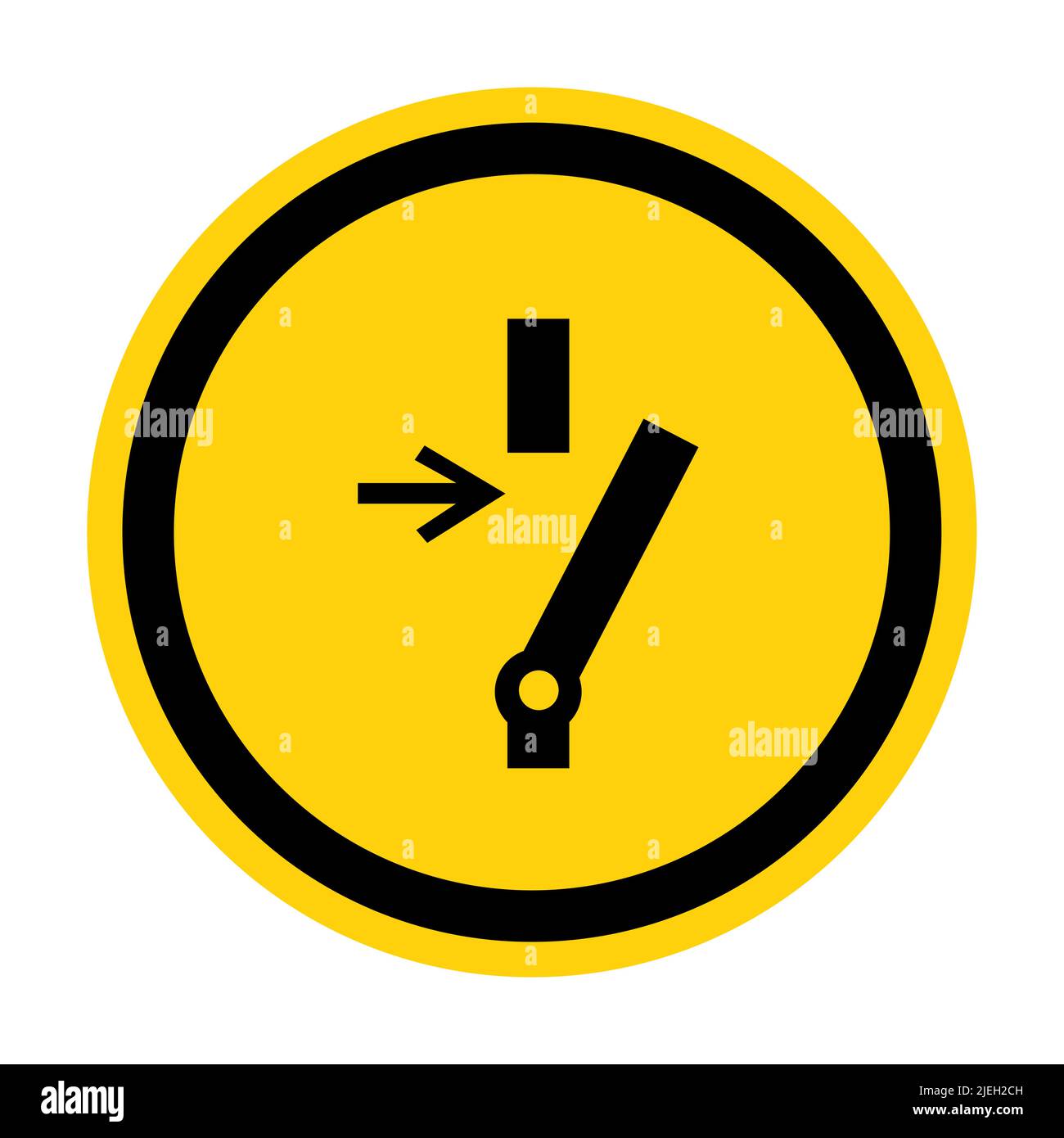 Disconnect Before Carrying Out Maintenance Or Repair Symbol Sign On ...