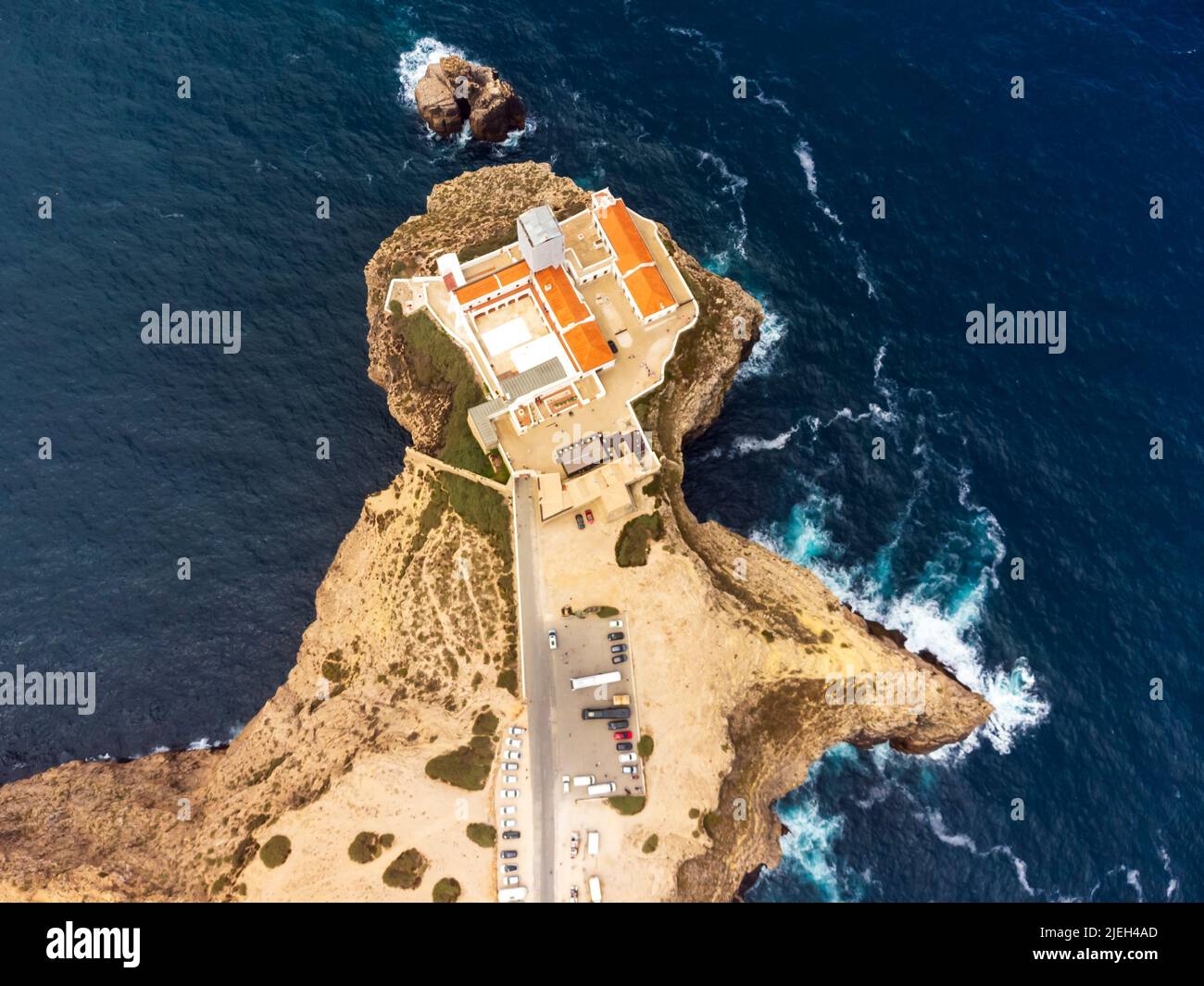 Cabo Sao Vicente, Sagres, Portugal. Farol do Cabo Sao Vicente (built in ...