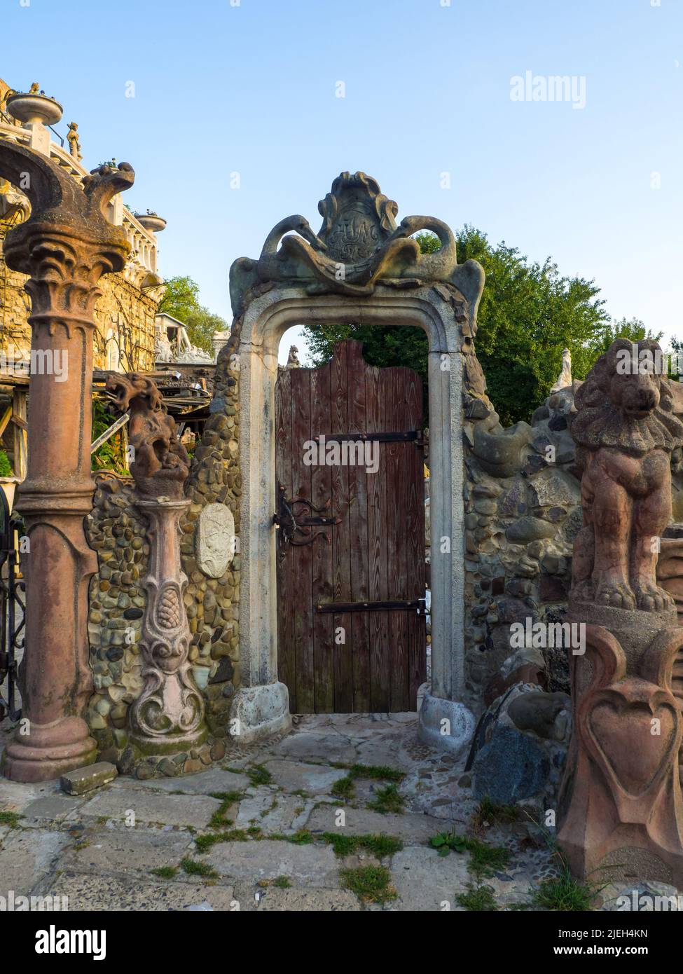 House with Chimeras in Lutsk Stock Photo - Alamy