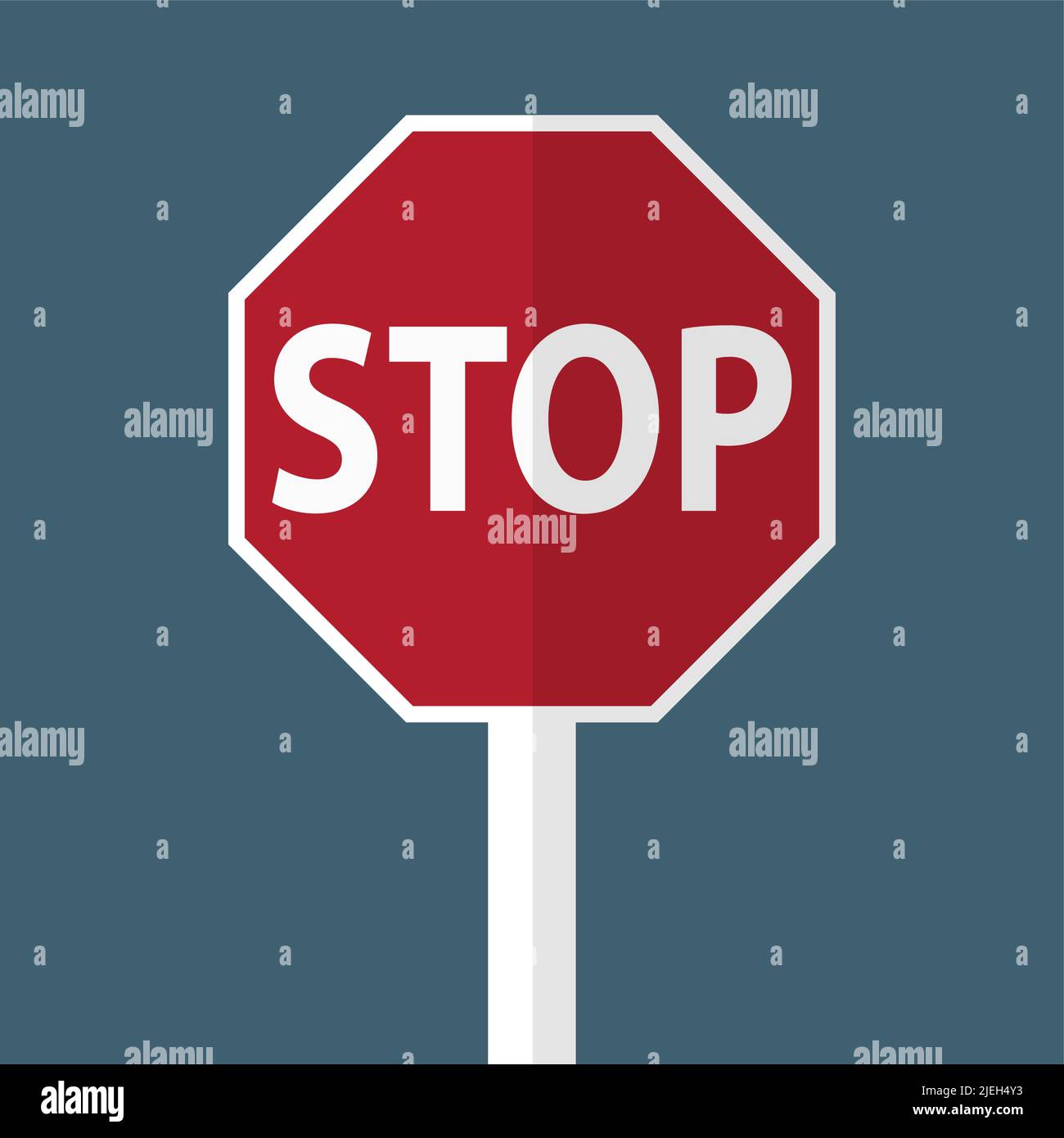 Speed limit roadside warning Stock Vector Images - Alamy