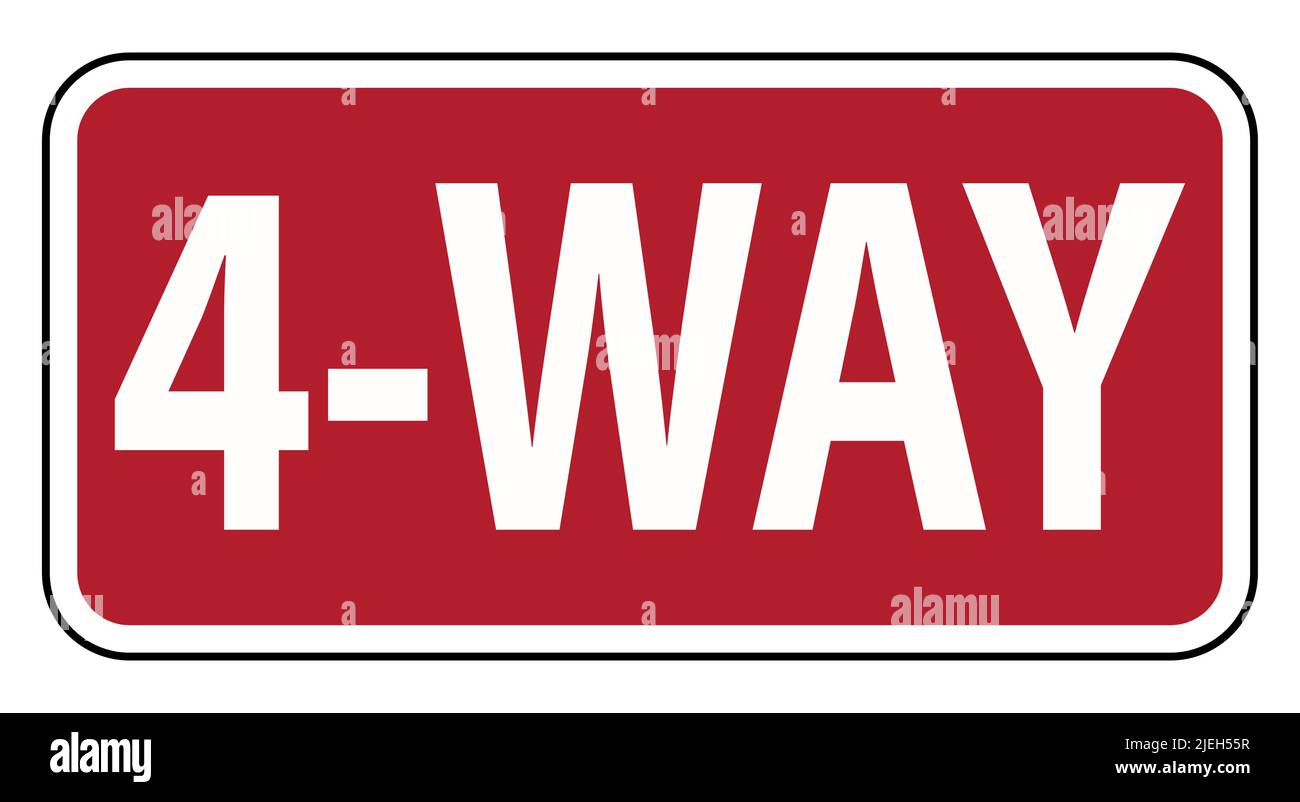 4 way traffic signal hi-res stock photography and images - Alamy