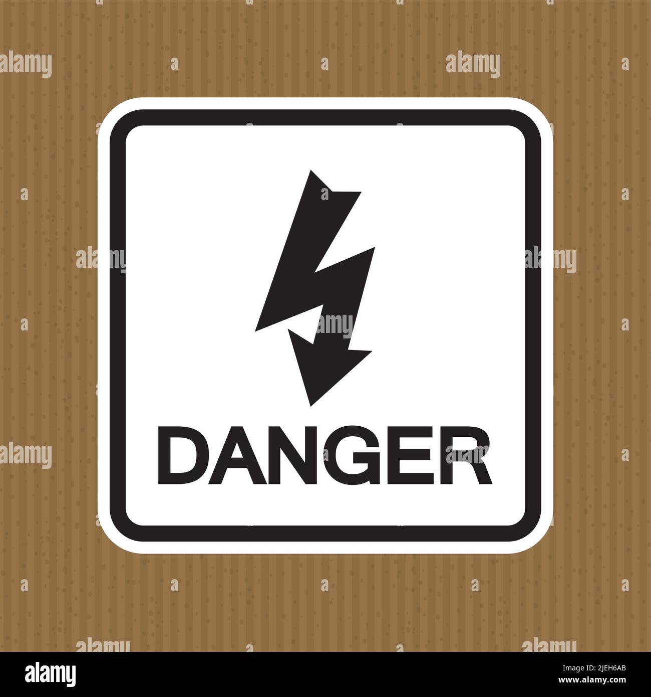 High Voltage Symbol Sign Isolate On White Background,Vector ...