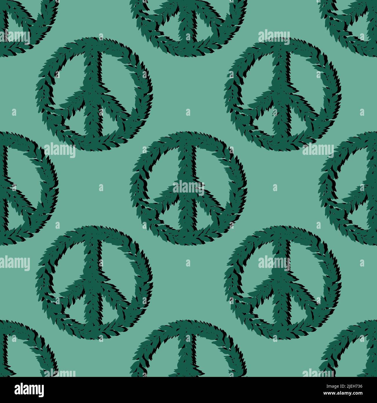 Seamless peace pattern for kids and gifts and cards and linens and ...