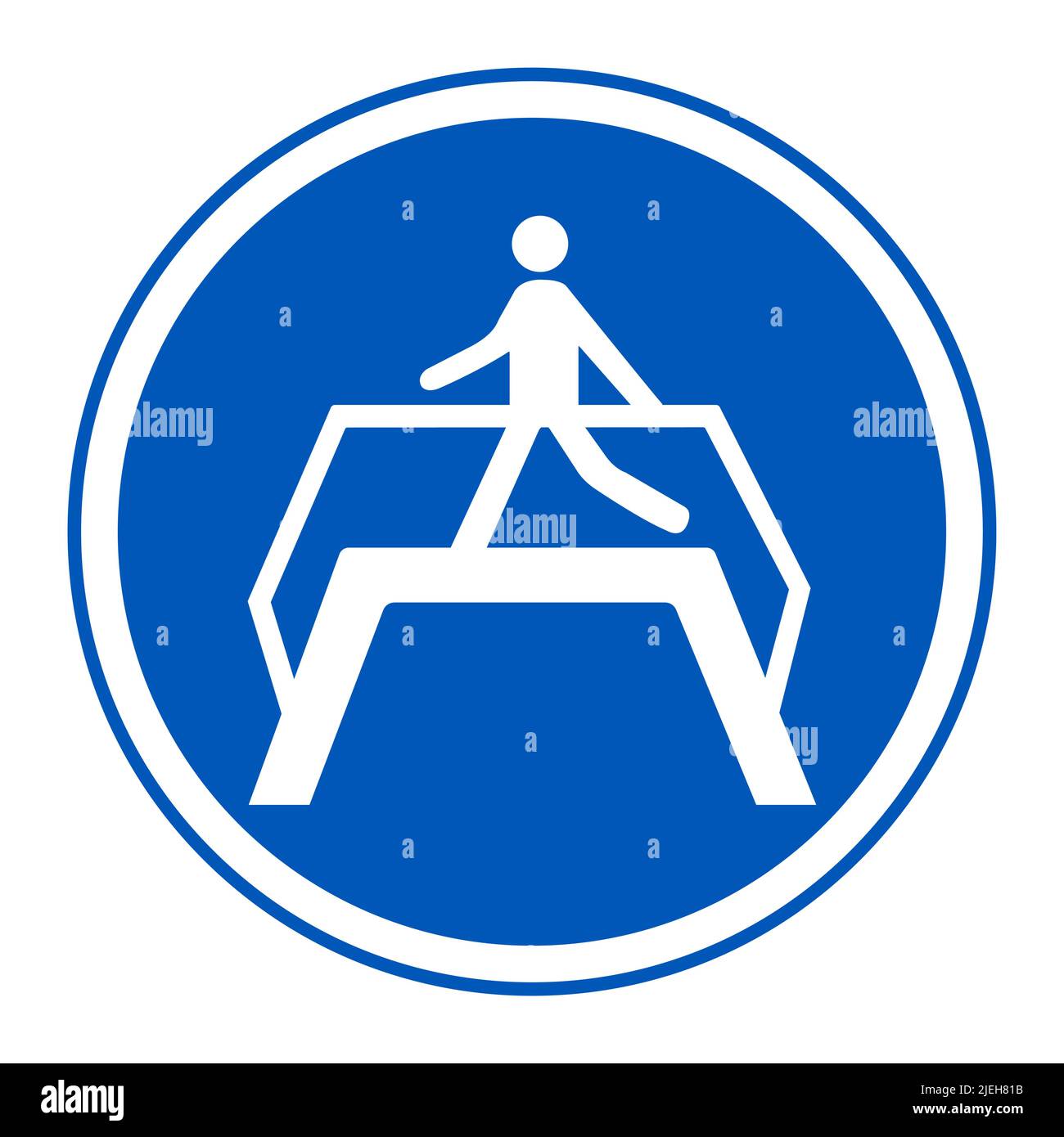 Use Footbridge Symbol Sign Isolate On White Background,Vector ...