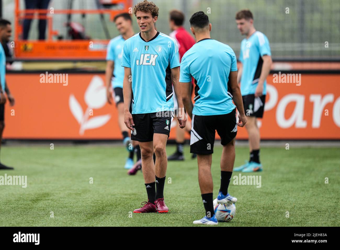 Rotterdam - Mats Wieffer of Feyenord during the Feyenoord at 1908 on 27 ...