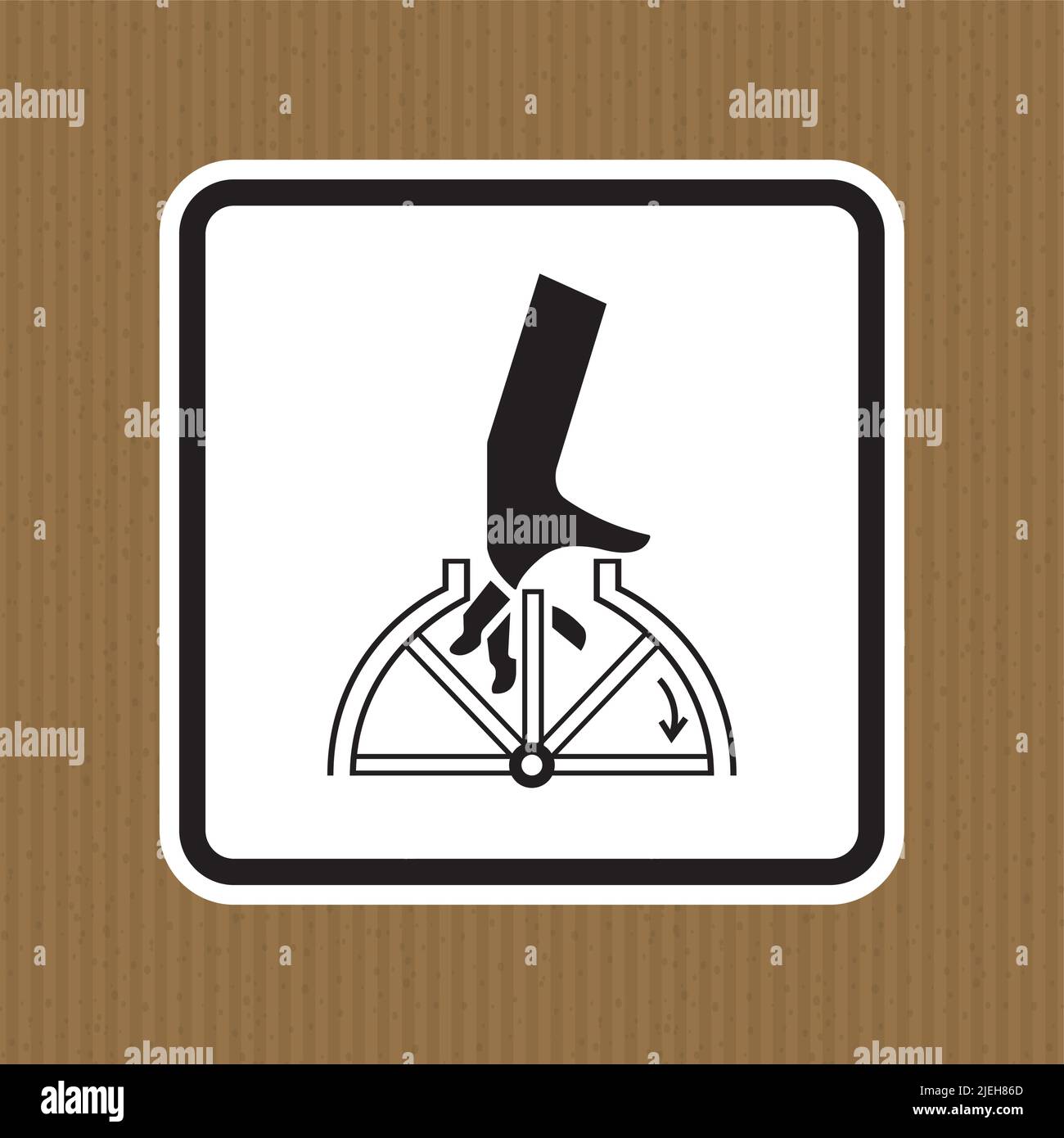 Hand Entanglement Rotating Symbol Sign Isolate On White Background ...