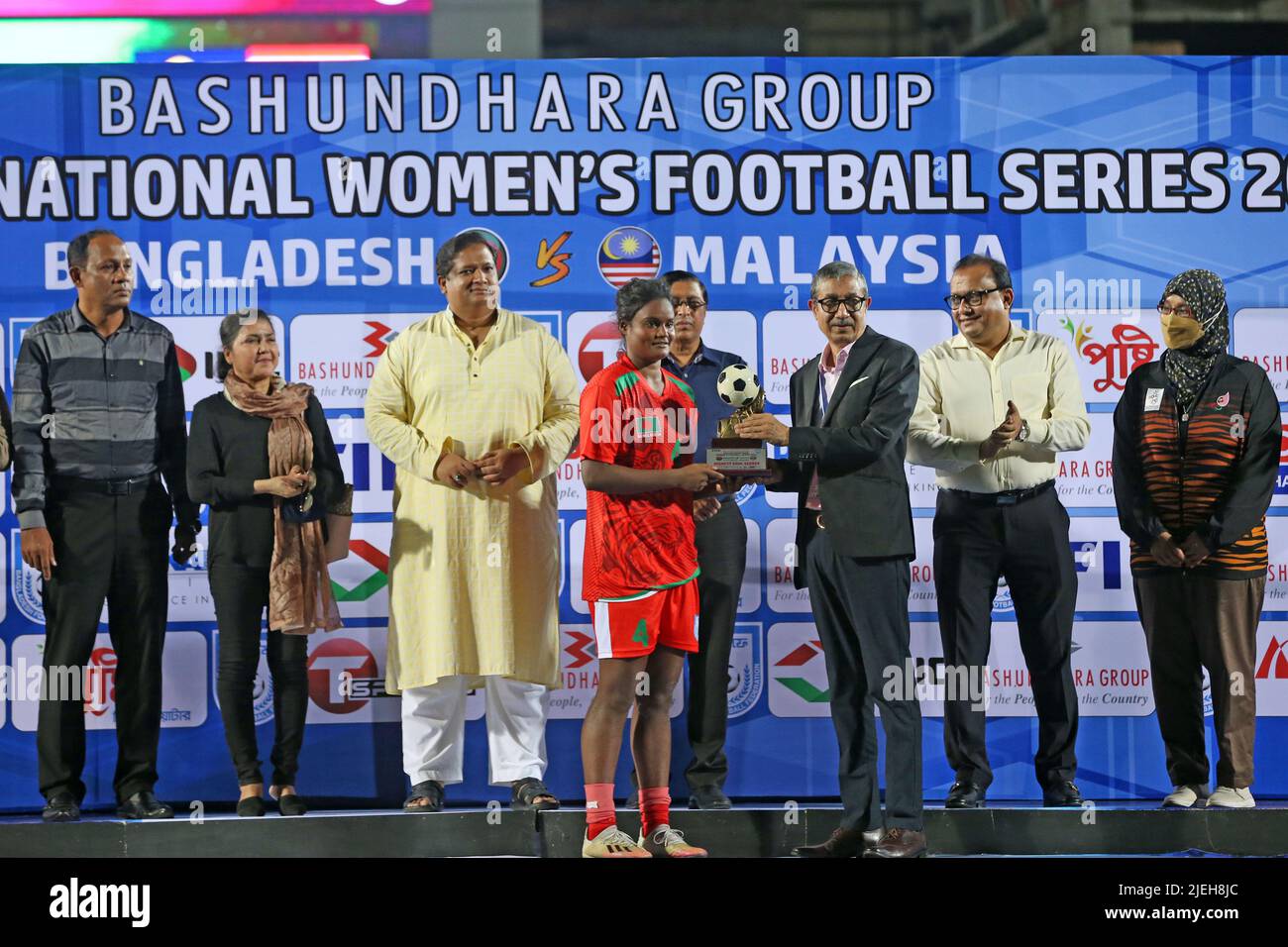 Bangladeshi defender Mosammat Akhi khatun received highest scorer of ...