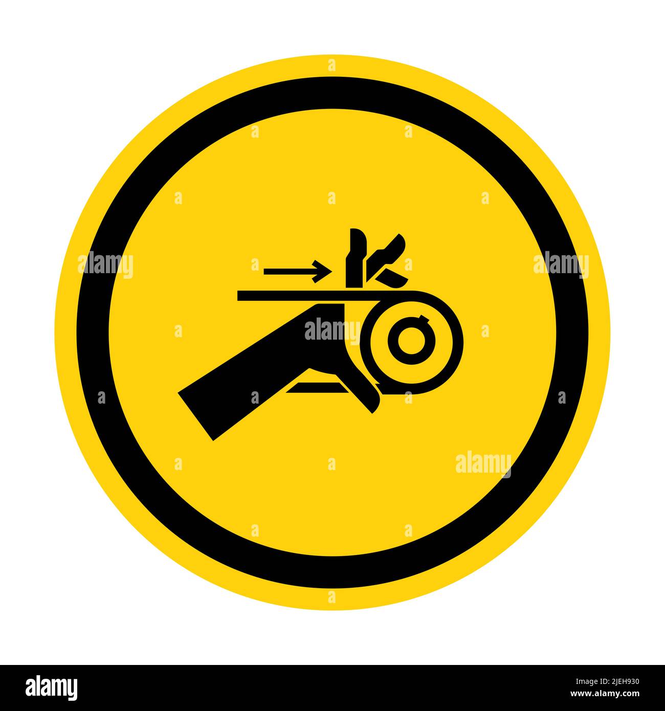 Hand Entanglement Belt Drive Symbol Sign Isolate On White Background ...