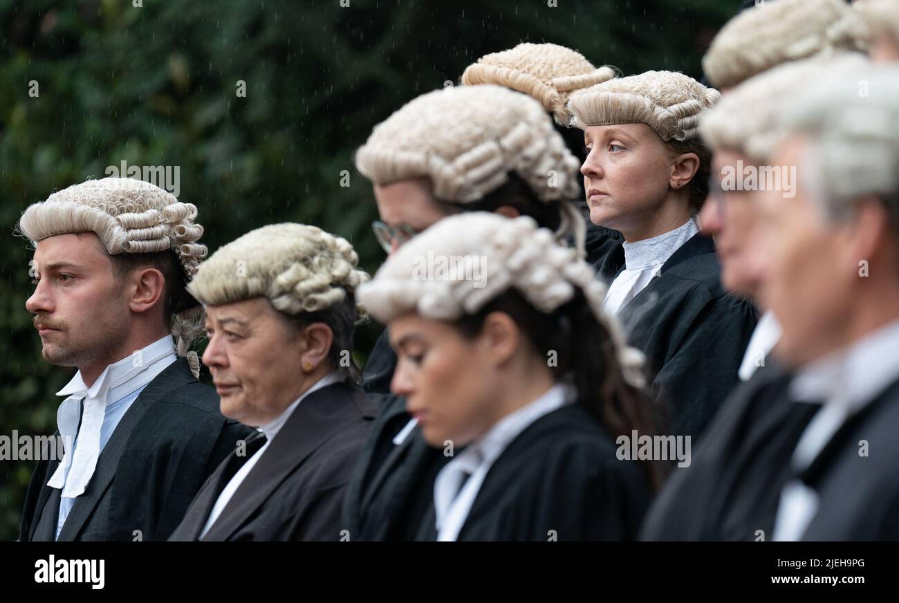 Criminal barristers from the Criminal Bar Association (CBA), which ...