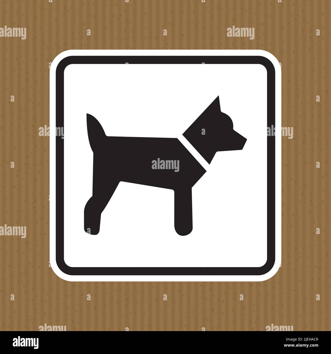 No Dogs Symbol Stock Vector Image & Art - Alamy