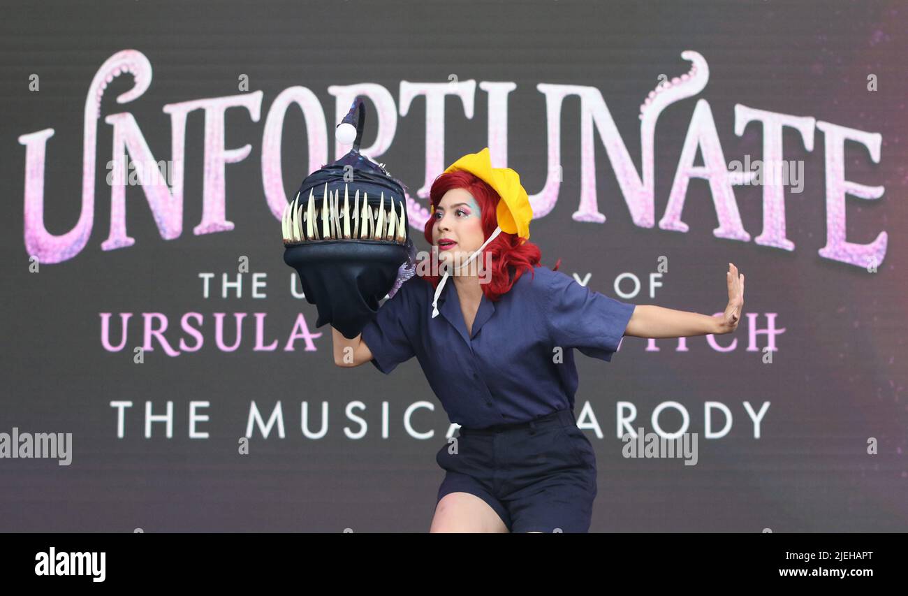 Miracle Chance as Ariel in Unfortunate: The Untold Story of Ursula the ...