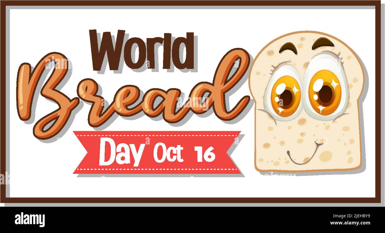 World bread day poster hi-res stock photography and images - Alamy