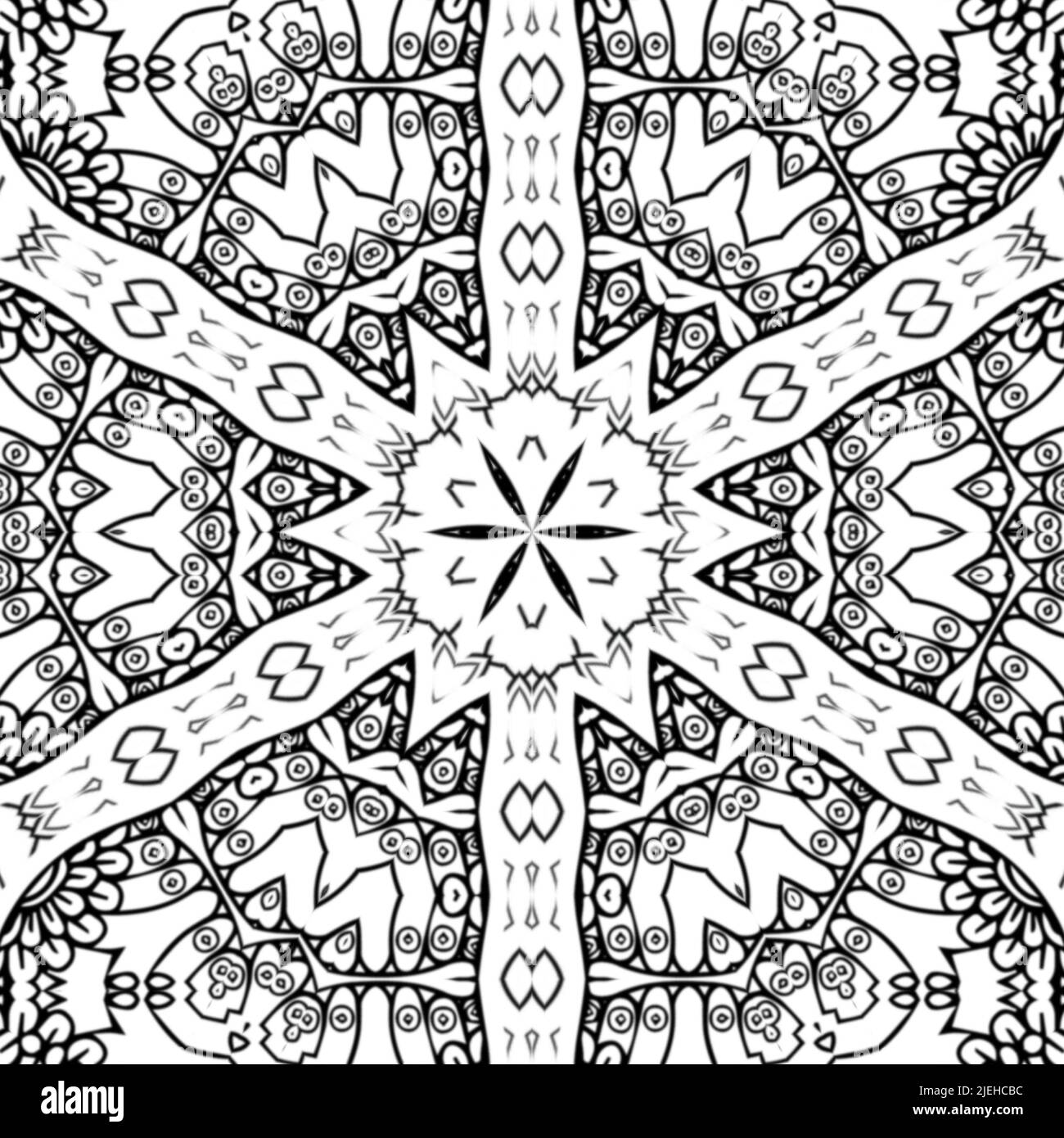 Abstract Computer generated Fractal design. A fractal is a never-ending ...