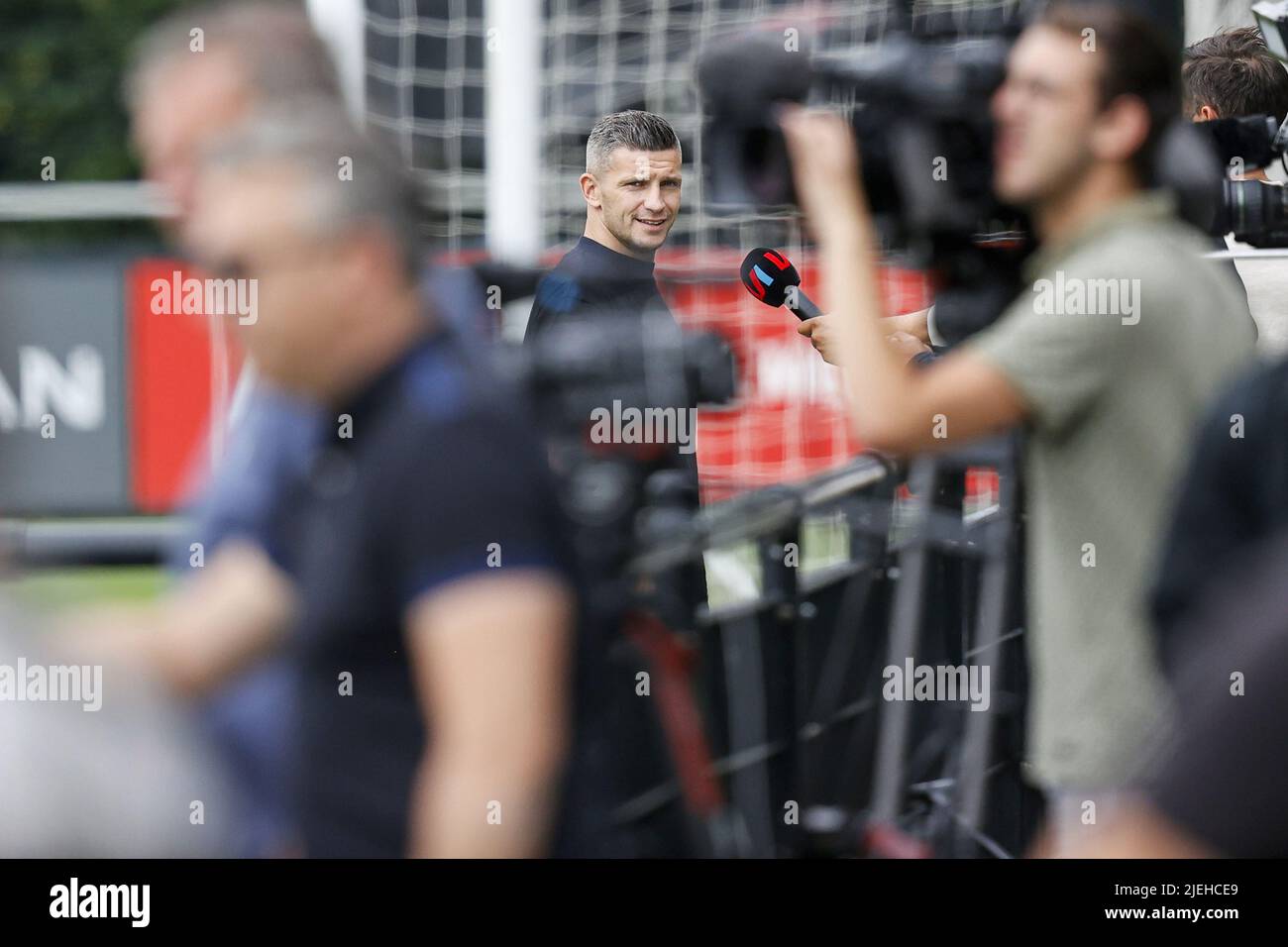 ROTTERDAM - Bryan Linssen during Feyenoord's first training session at ...