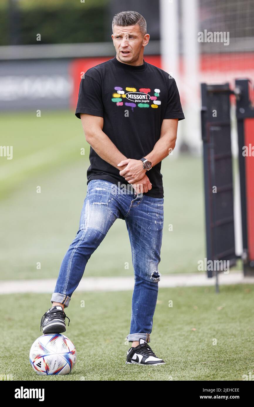 ROTTERDAM - Bryan Linssen during Feyenoord's first training session at ...