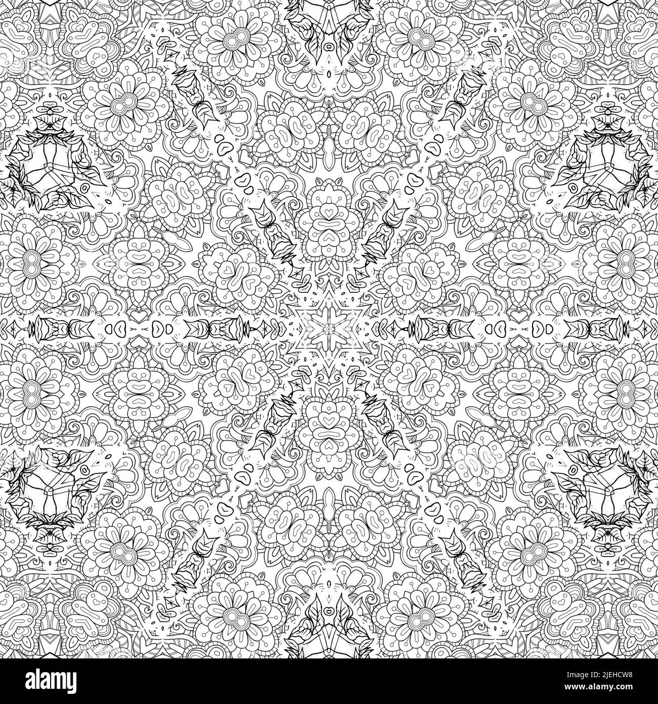 Abstract Computer generated Fractal design. A fractal is a never-ending ...