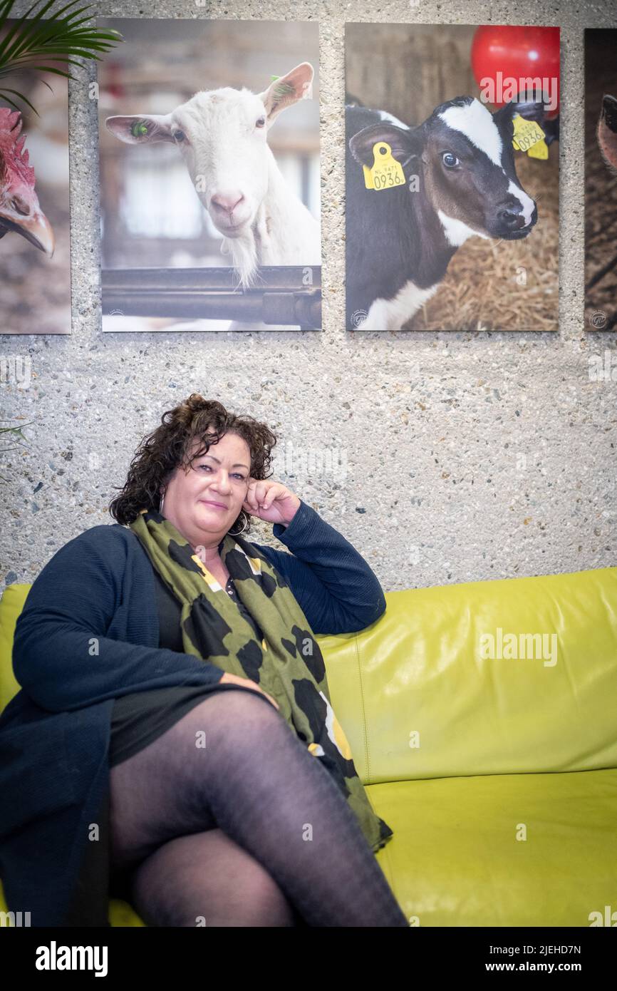 Netherlands, The Hague on 21/06/2022. Portrait of Caroline van der Plas ...