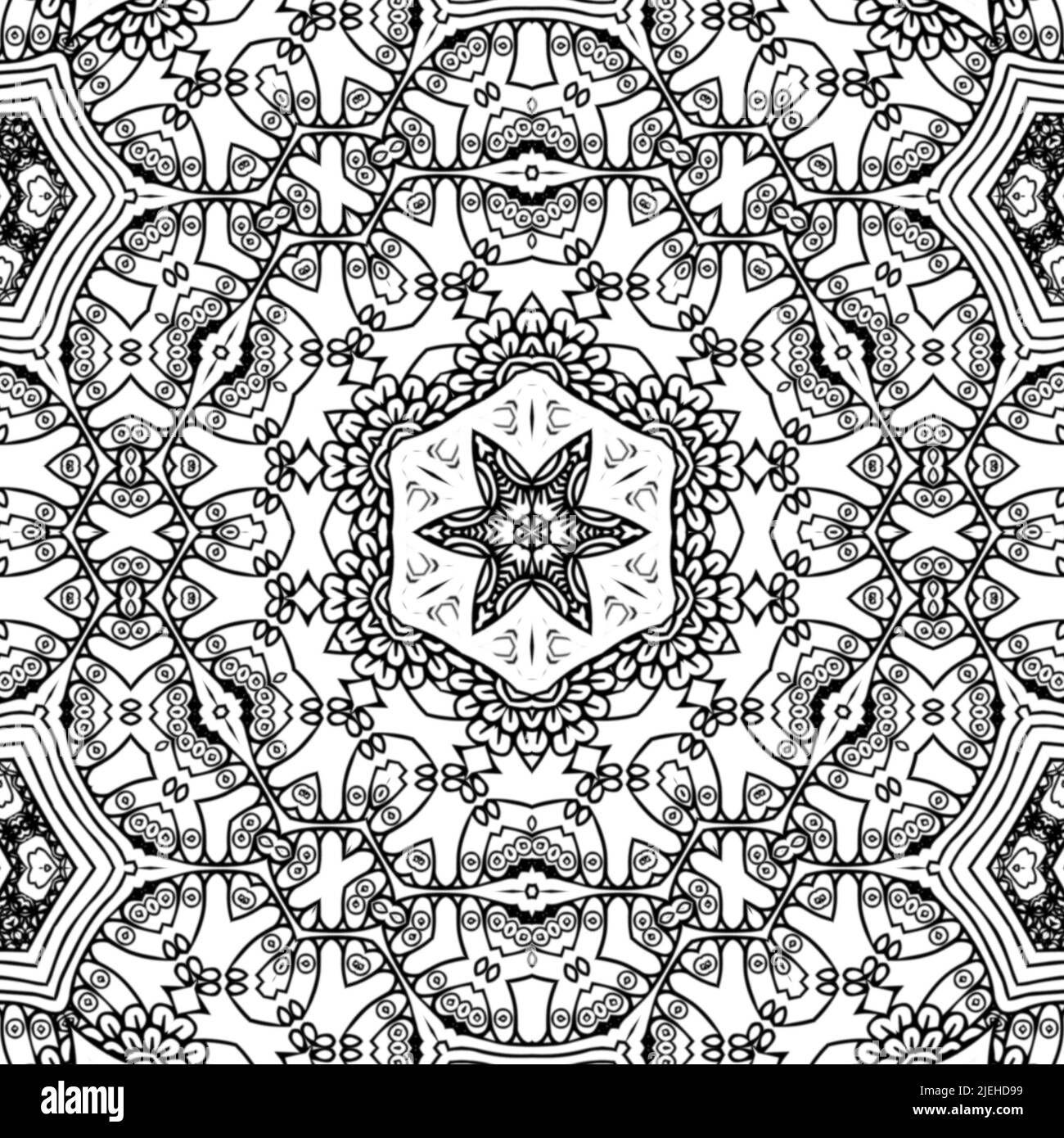 Abstract Computer generated Fractal design. A fractal is a never-ending ...