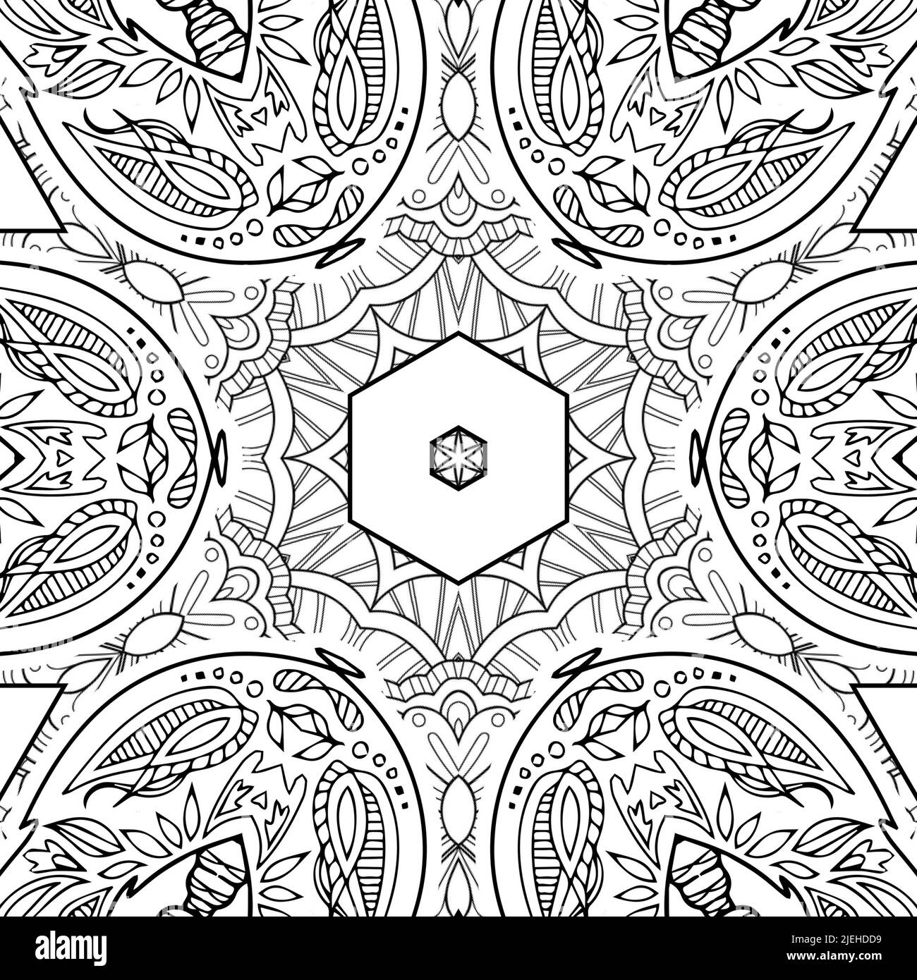 Abstract Computer generated Fractal design. A fractal is a never-ending ...