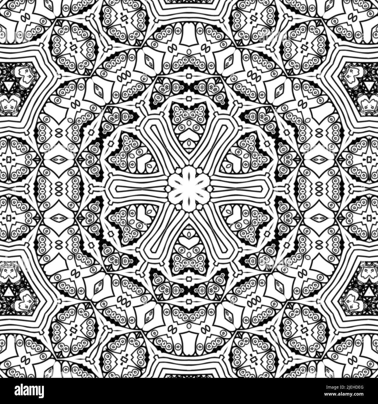 Abstract Computer generated Fractal design. A fractal is a never-ending ...