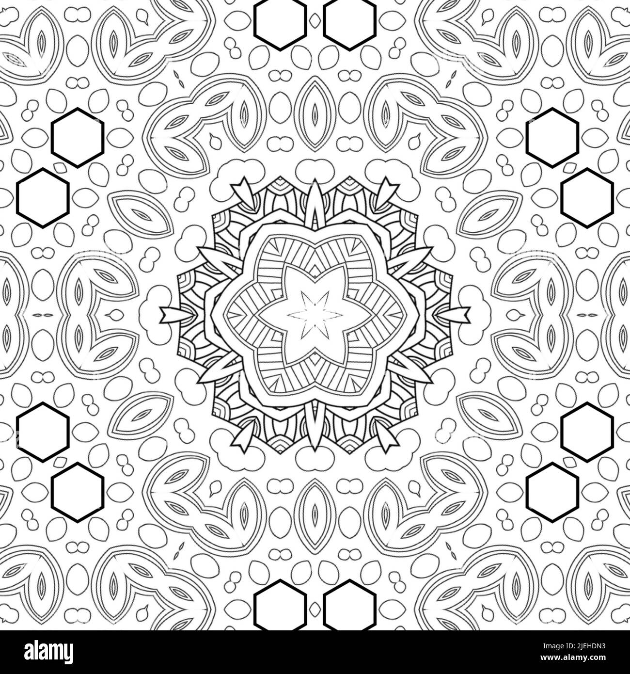 Abstract Computer generated Fractal design. A fractal is a never-ending ...