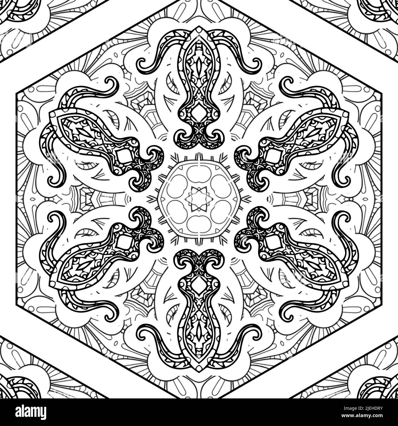 Abstract Computer generated Fractal design. A fractal is a never-ending ...