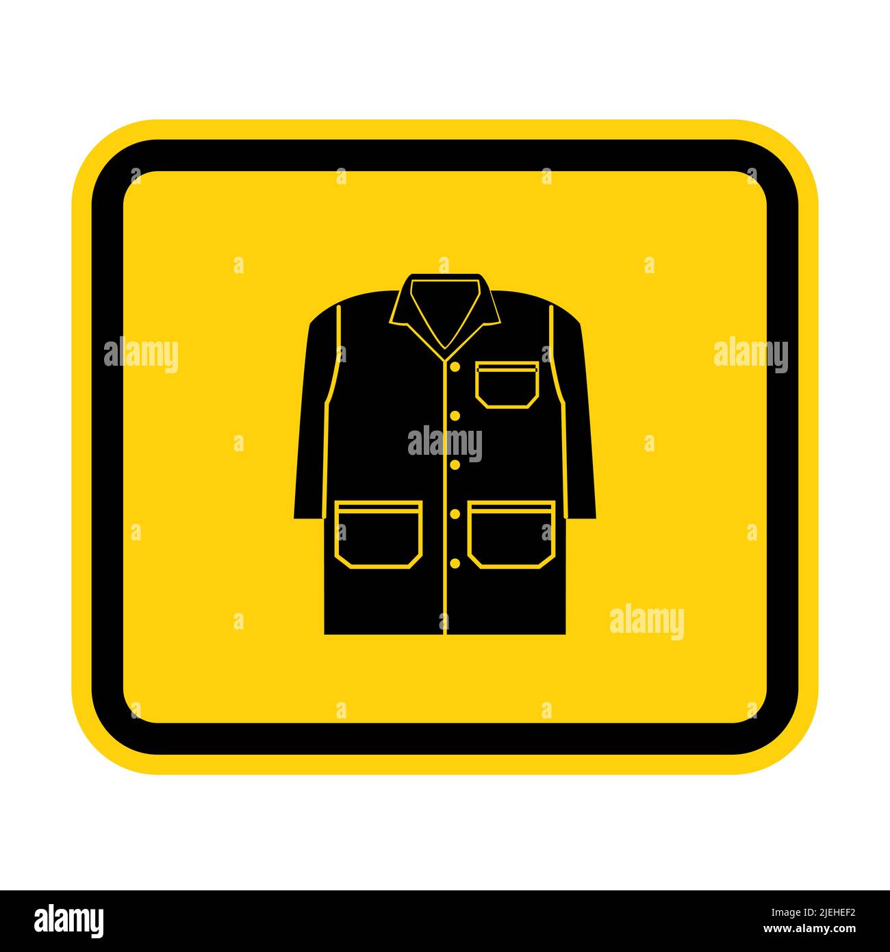 Symbol Wear A Gown Isolate On White Background,Vector Illustration EPS ...