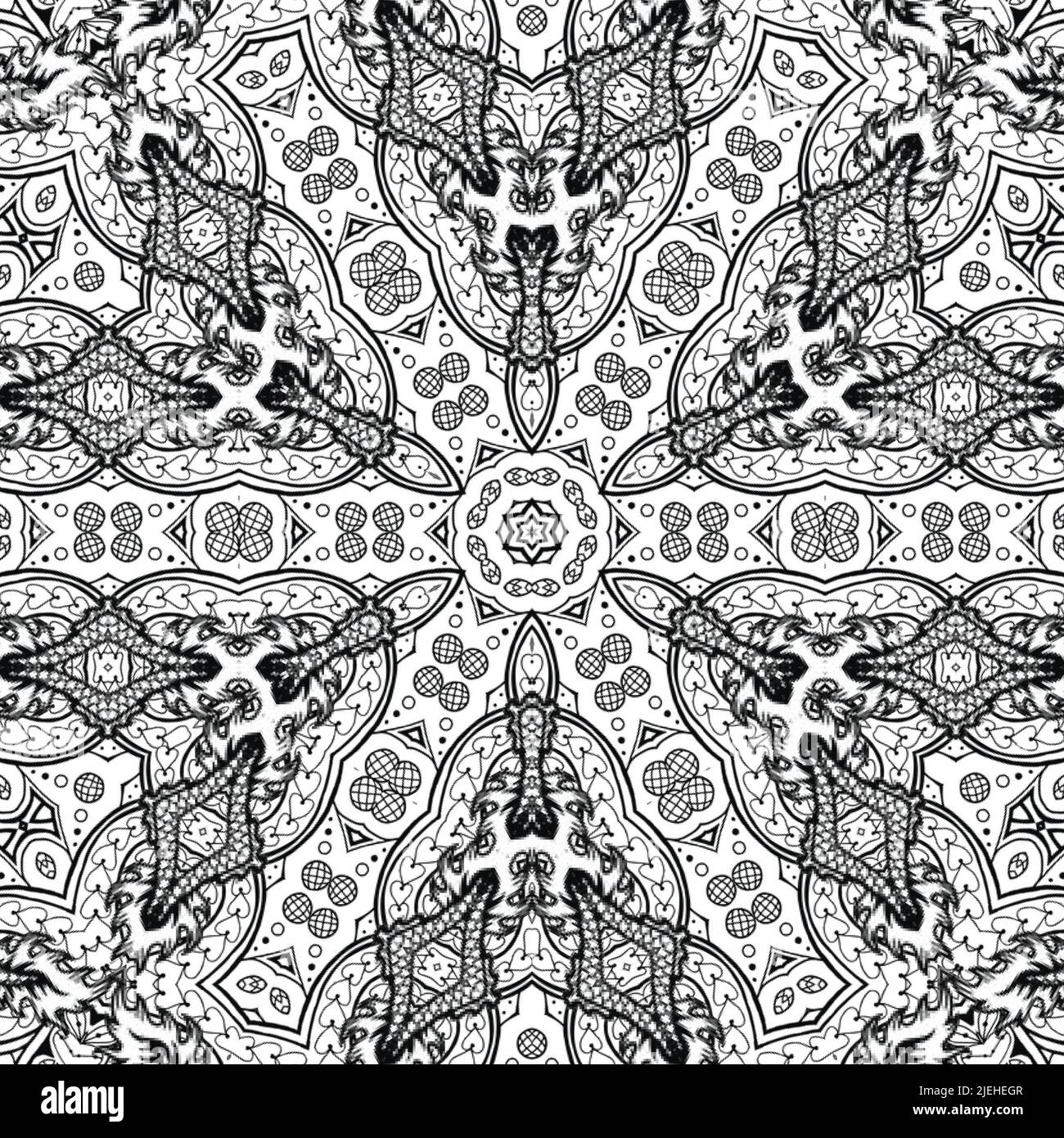 Abstract Computer generated Fractal design. A fractal is a never-ending ...