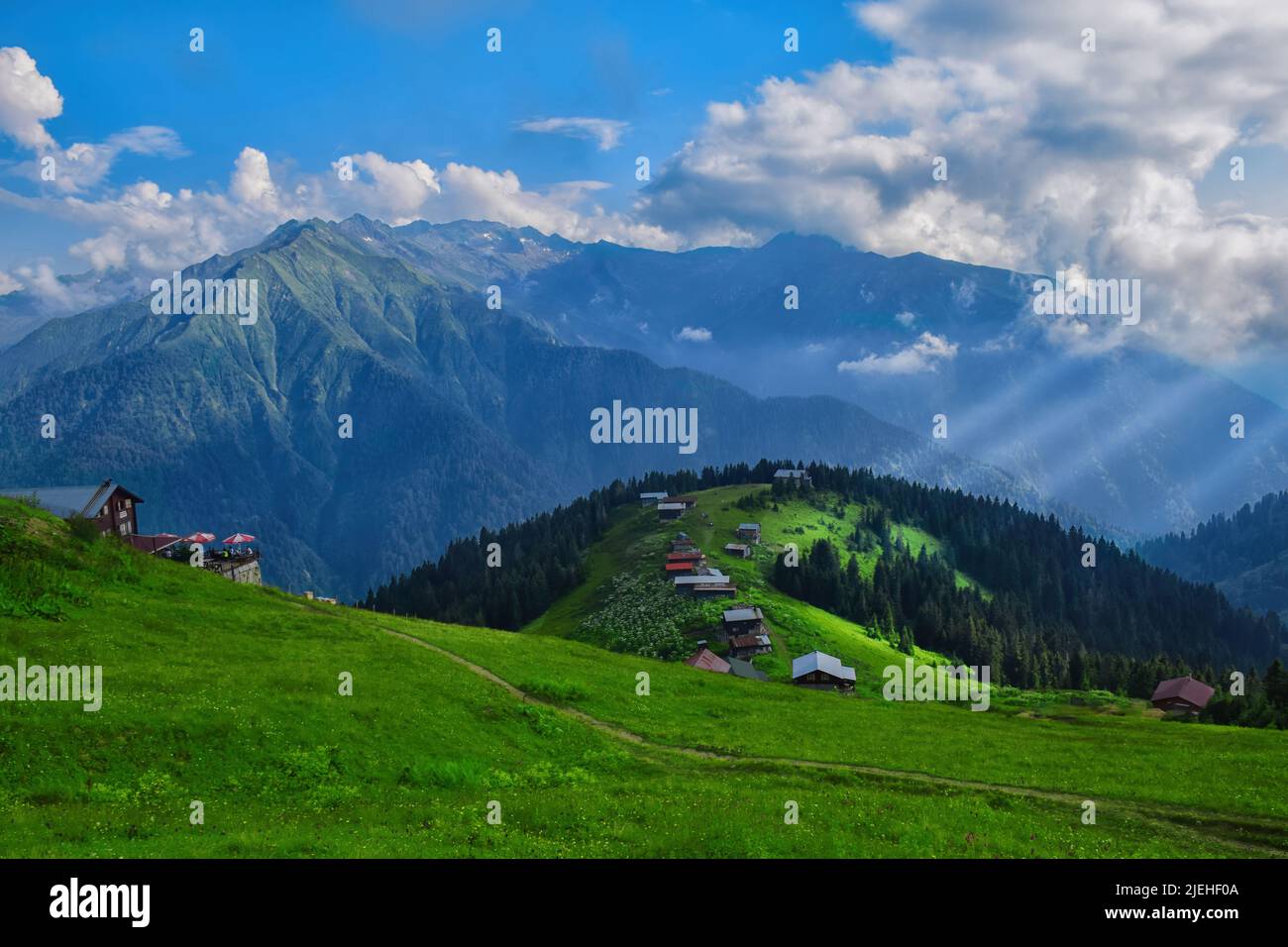 Pokut Plateau Rize Camlihemsin, Pokut plateau in the Black Sea and ...