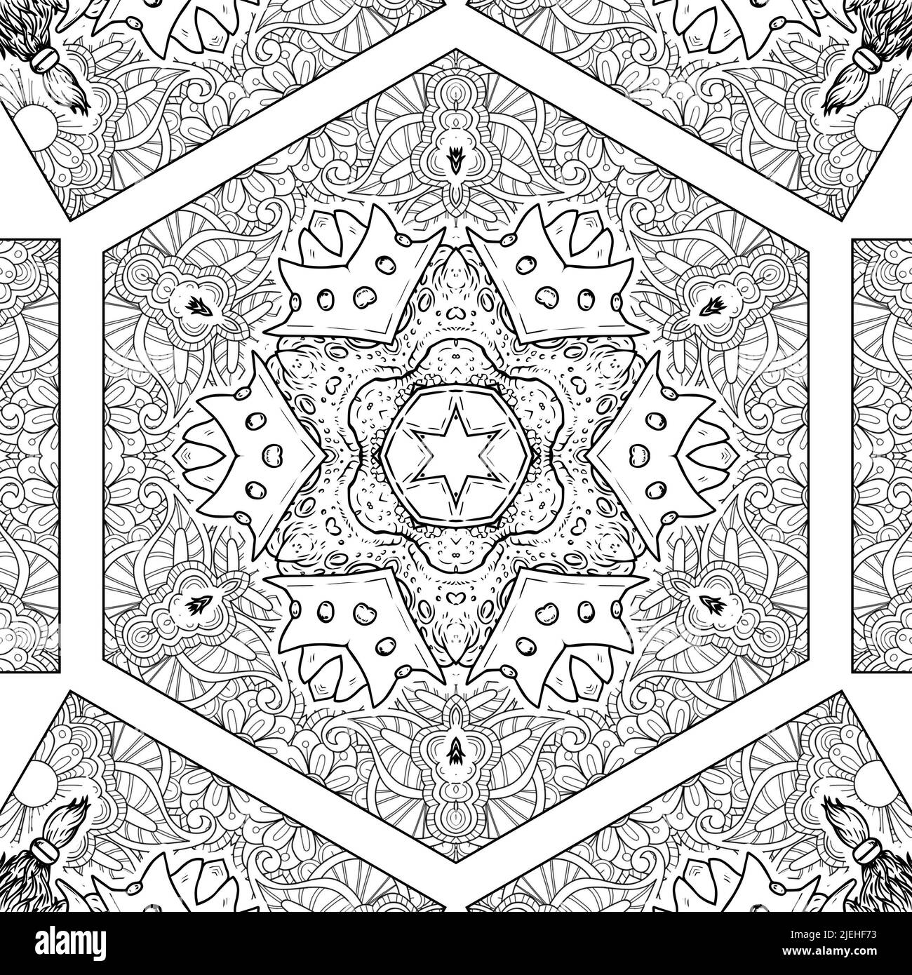 Abstract Computer generated Fractal design. A fractal is a never-ending ...