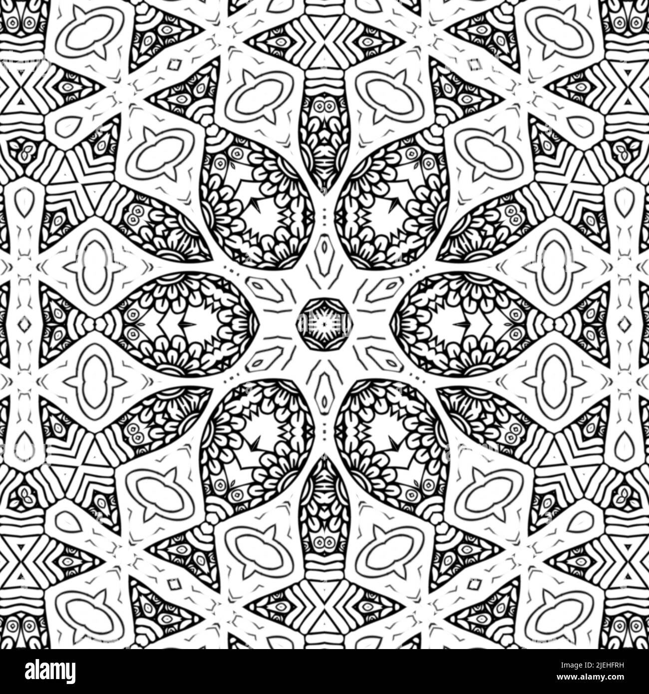 Abstract Computer generated Fractal design. A fractal is a never-ending ...