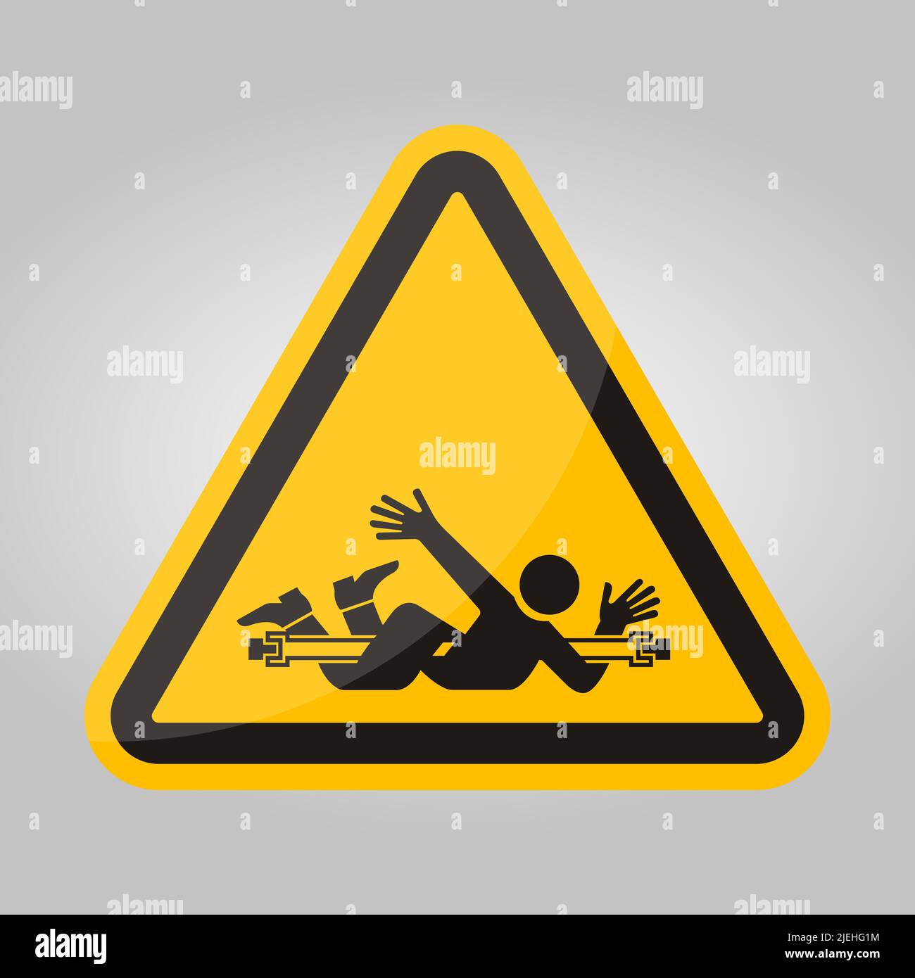 Entanglement Rotating Shaft Symbol Sign, Vector Illustration, Isolate ...