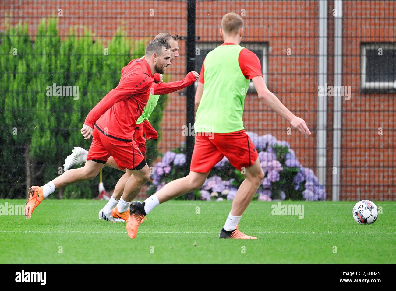 Vincent Janssen pictured in action during a training session of Belgian ...