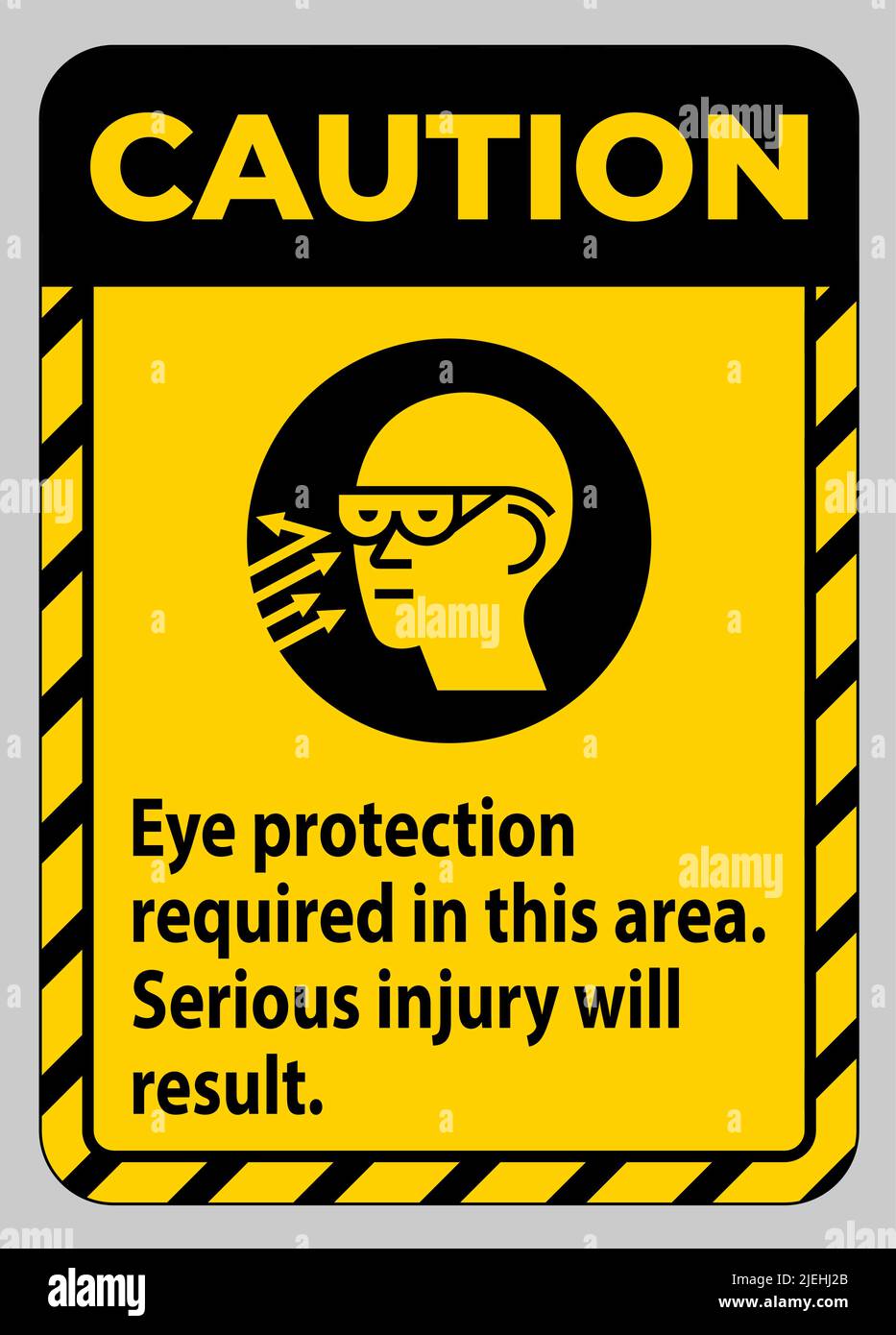 Eye injury work Stock Vector Images - Alamy