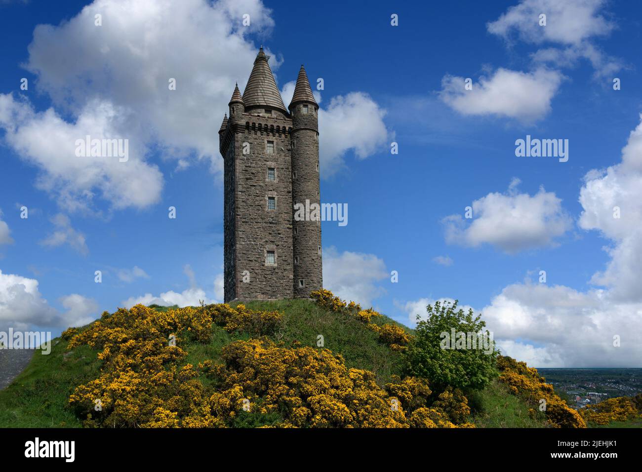 Scrabo turm hi-res stock photography and images - Alamy