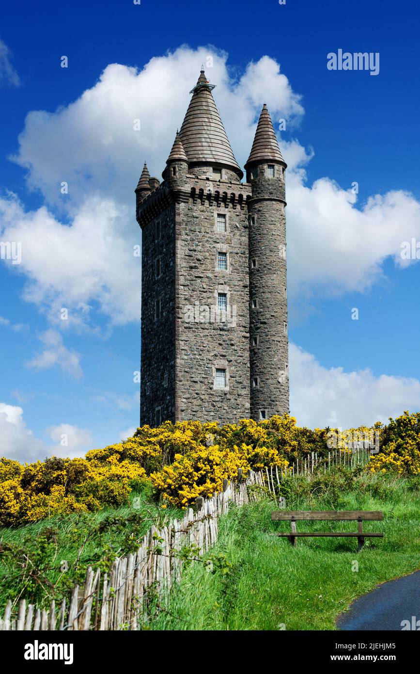 Scrabo turm hi-res stock photography and images - Alamy