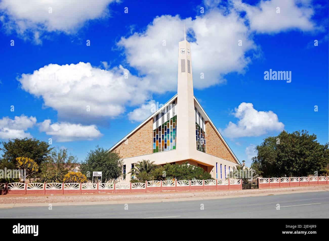 Afrika, Namibia, Kirche, Maltahöhe Stock Photo - Alamy