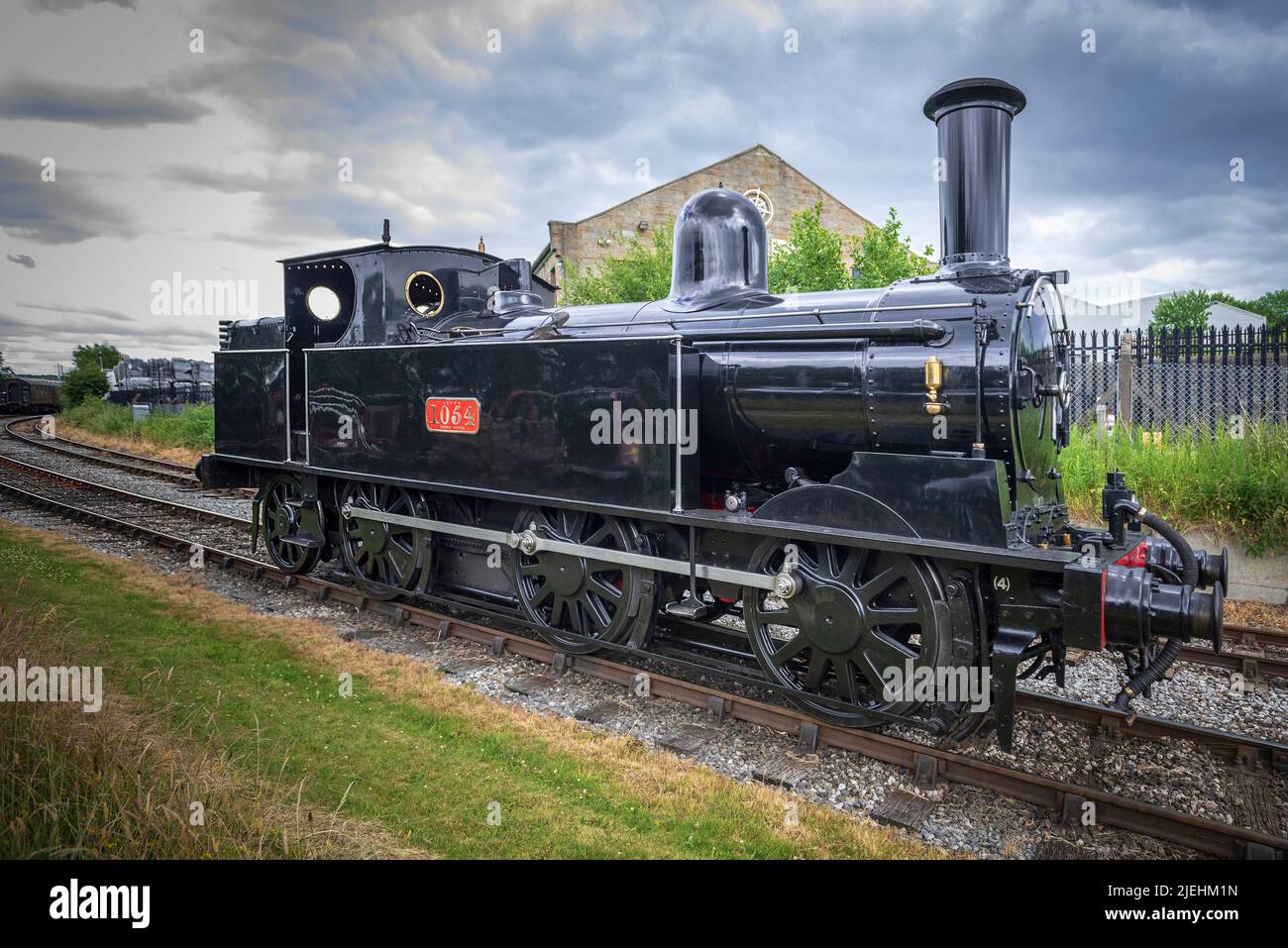 Lnwr coal tank locomotive built 1888 hi-res stock photography and ...