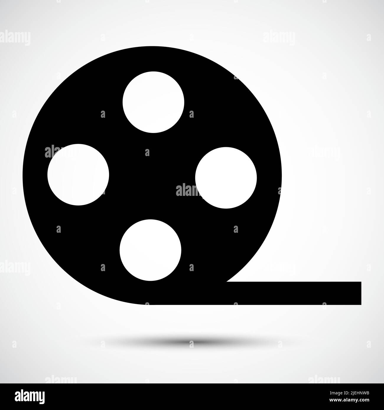 Video Film Icon Symbol Sign Isolate on White Background,Vector ...