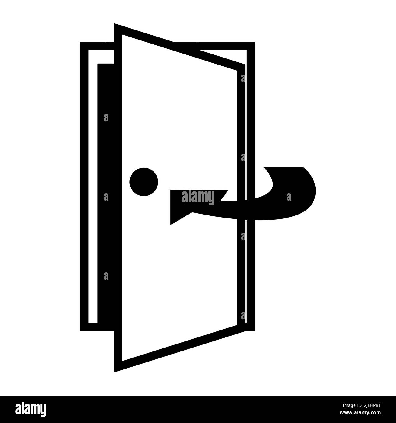 Keep Door Closed Symbol Sign Isolate On White Background,Vector ...