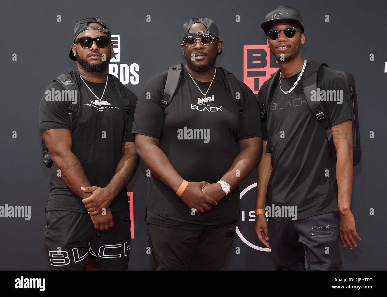 Los Angeles, USA. 26th June, 2022. (L-R) Fast Life Yungstaz - Myko ...