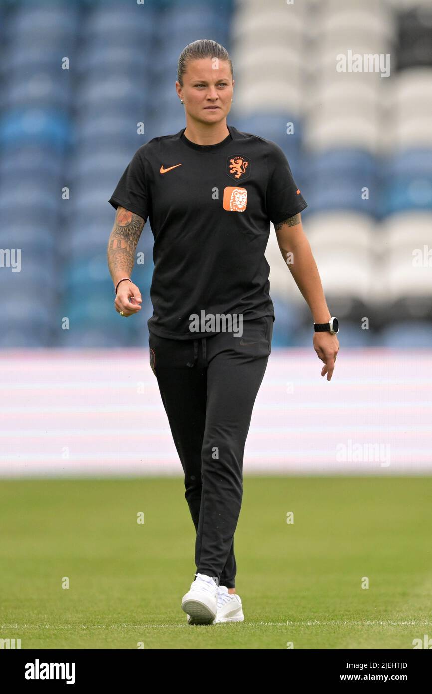 LEEDS - Sherida Spitse of of Holland women during the women's friendly ...