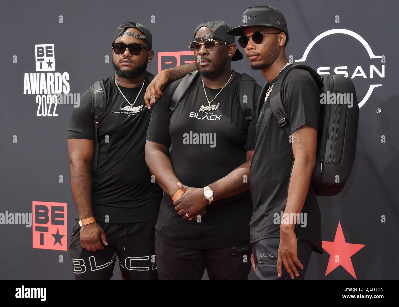 Los Angeles, USA. 26th June, 2022. (L-R) Fast Life Yungstaz - Myko ...