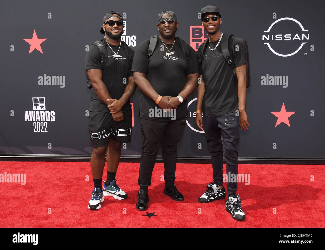 Los Angeles, USA. 26th June, 2022. (L-R) Fast Life Yungstaz - Myko ...