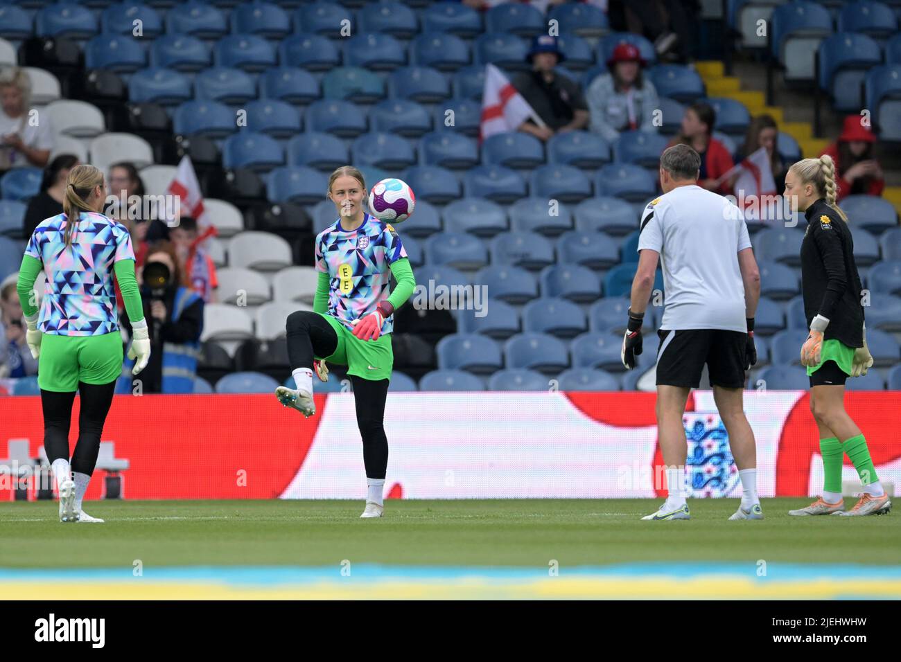 LEEDS - England women goalkeeper Mary Earps , England women goalkeeper ...