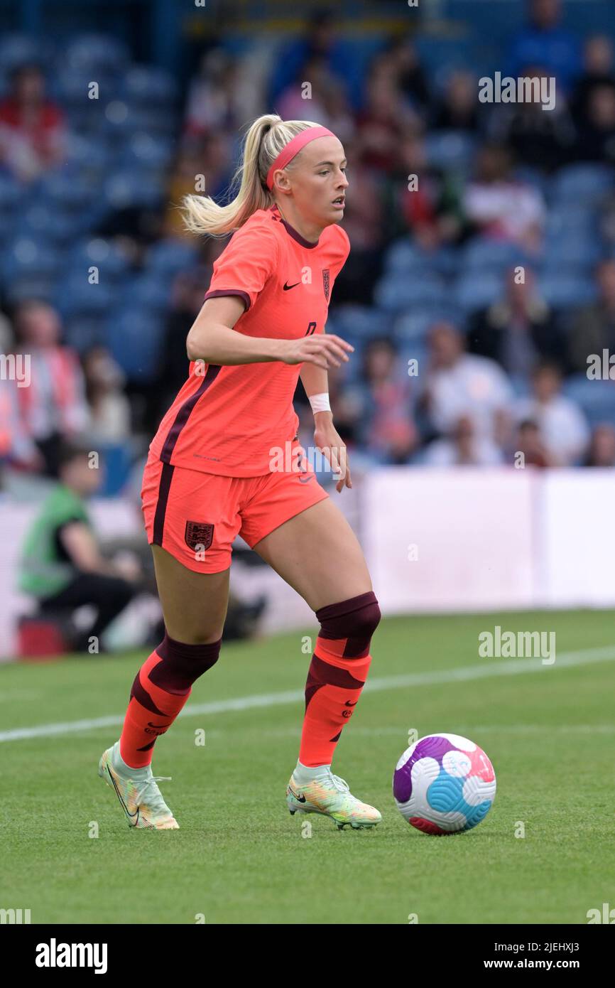 LEEDS - Chloe Kelly of England women during the England women's ...
