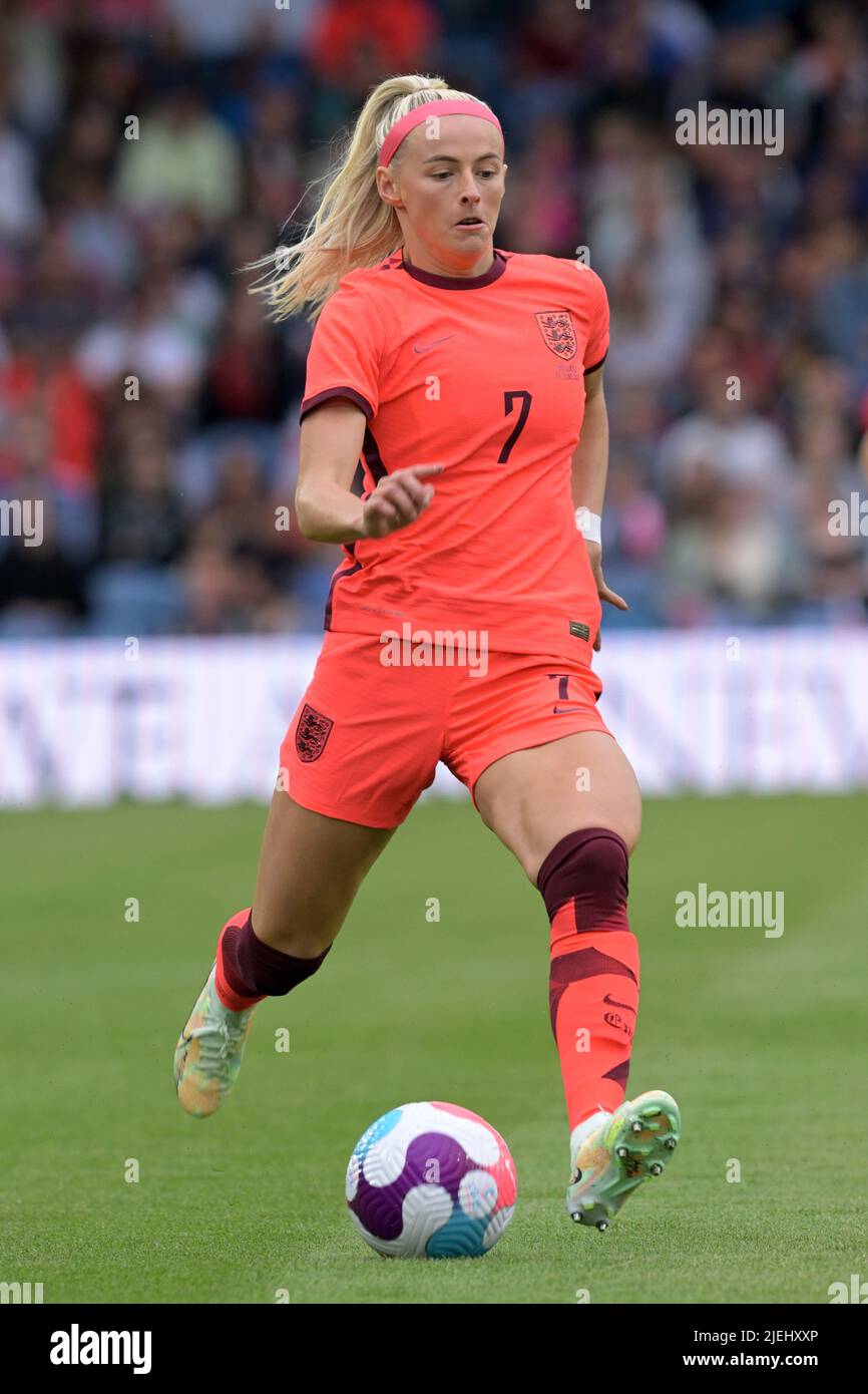 LEEDS - Chloe Kelly of England women during the England women's ...