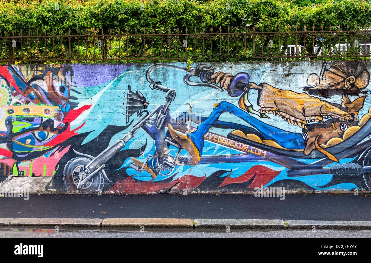 Graffiti norway hi-res stock photography and images - Alamy